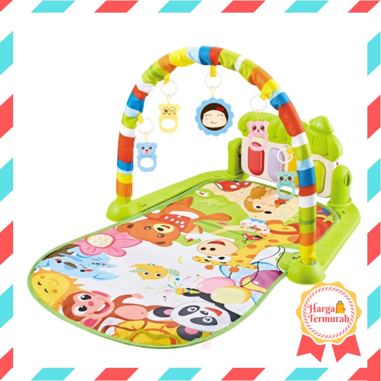 Jual Harga Termurah - 1034 Playgym Bayi / Baby Toys Rattle & Piano ...