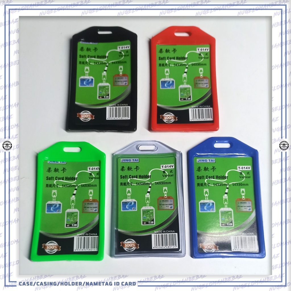 Jual CASE / CASING / HOLDER / TEMPAT ID CARD SINGLE 1 SISI ELASTIS ...
