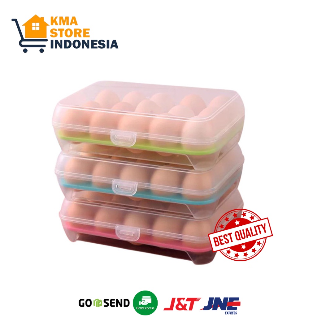 Jual BOX TELUR FAWSLINE CANTIK 15 TELUR | Shopee Indonesia