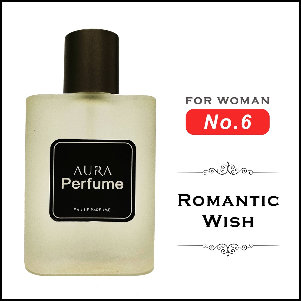 Jual AURA PERFUME NO. 6 - ROMANTIC WISH - WOMAN PARFUM BEST SELLER ...