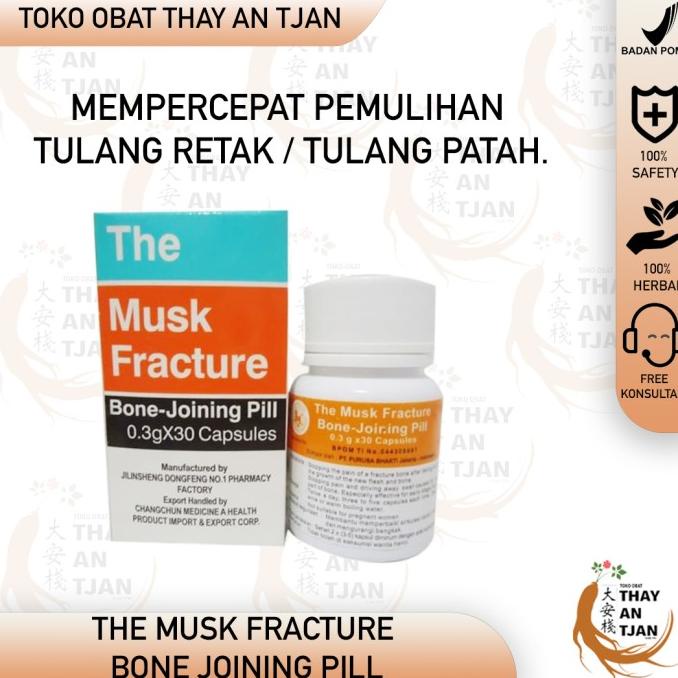 Jual KESEHATAN SENDI / TULANG / THE MUSK FRACTURE BONE JOINING PIL ...