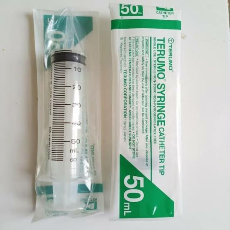 Jual Syringe 50cc lubang tengah / syringe 50cc lubang pinggir syringe ...