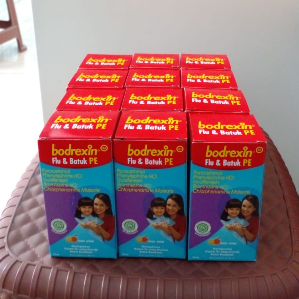 Jual Bodrexin Srp Flu & Batuk Pe 56 Ml Org (1 Lusin = 12 pcs) | Shopee ...