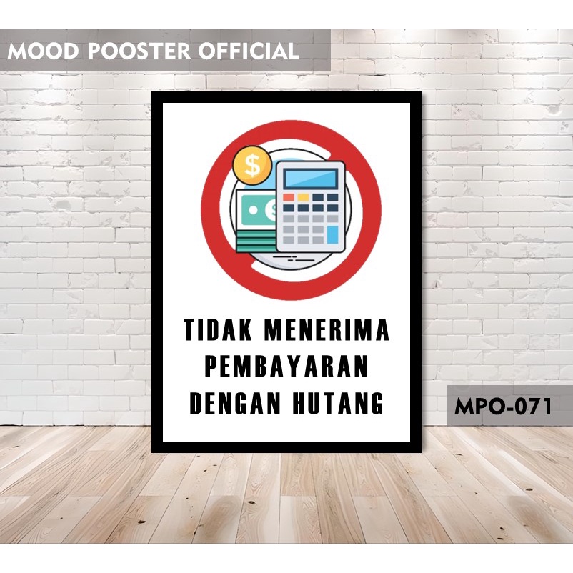 Jual POSTER RAMBU-RAMBU PERINGATAN DAN CAUTION MENARIK UKURAN 14.5 X 19 ...