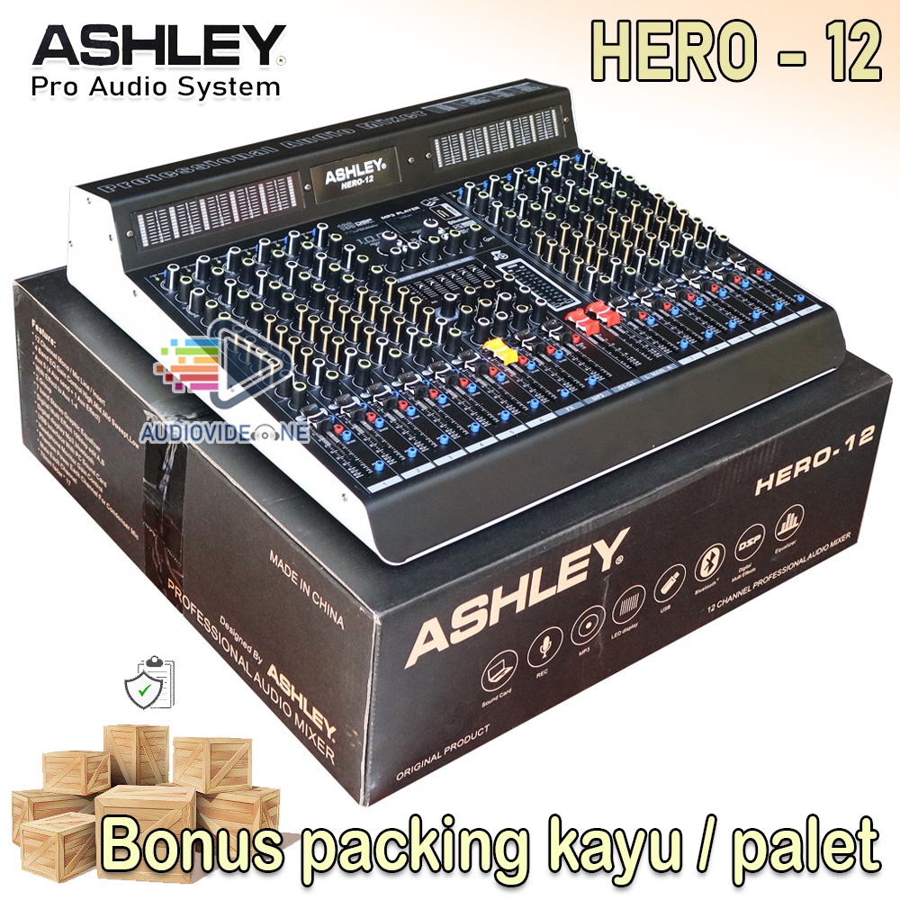 Jual Mixer Ashley HERO 12 Plus Compres Terbaru Mikser Audio 199 Dsp 2 ...