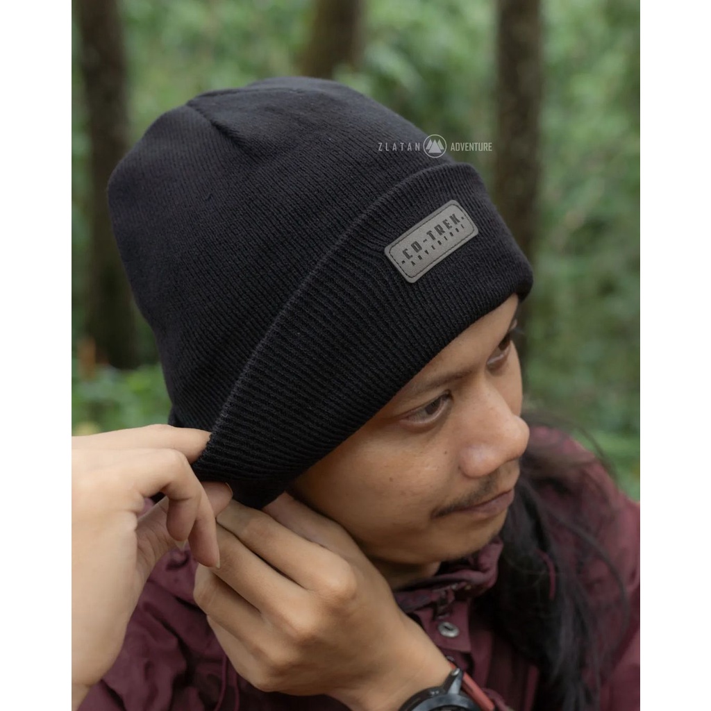 Jual Topi Kupluk Wool Beanie Hat / Kupluk Co-trek Manmounth Original ...