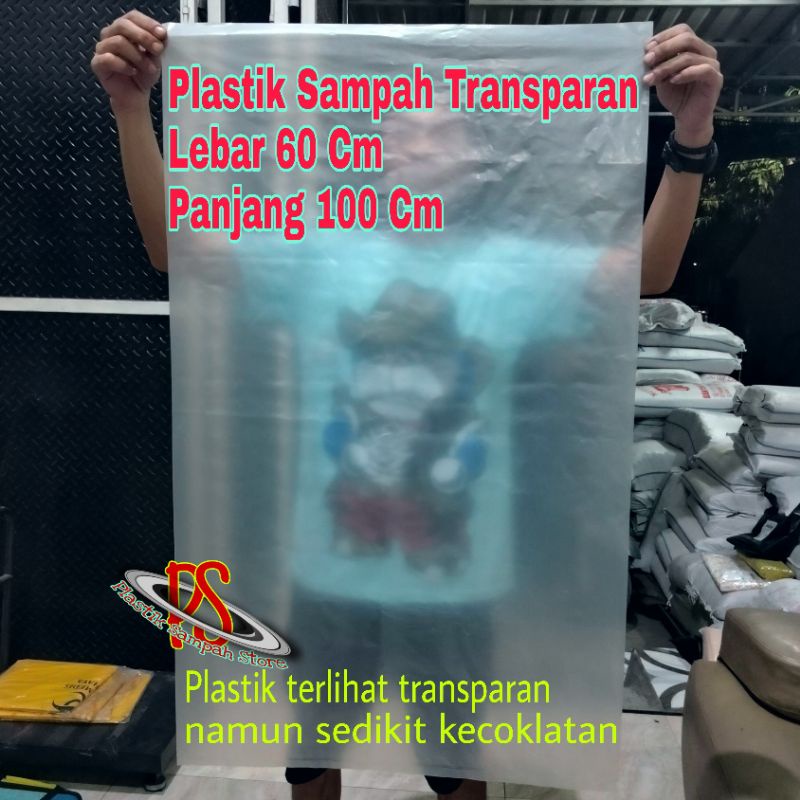 Jual plastik sampah transparan 60x100 cm | Shopee Indonesia