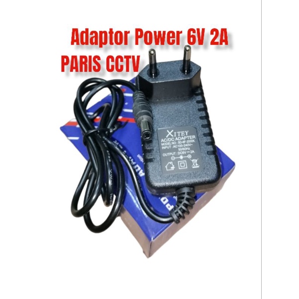 Jual Adaptor 5V-6V-9V 2A Switching Adapter 2A Charger Ukuran Jack DC ...