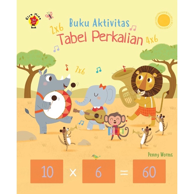 Jual Buku Aktivitas: Tabel Perkalian - Penny Worms | Shopee Indonesia