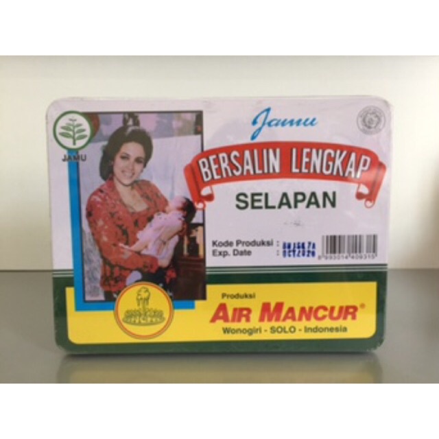 Jual Bersalin Lengkap Selapan Air Mancur Jamu Kotak | Shopee Indonesia