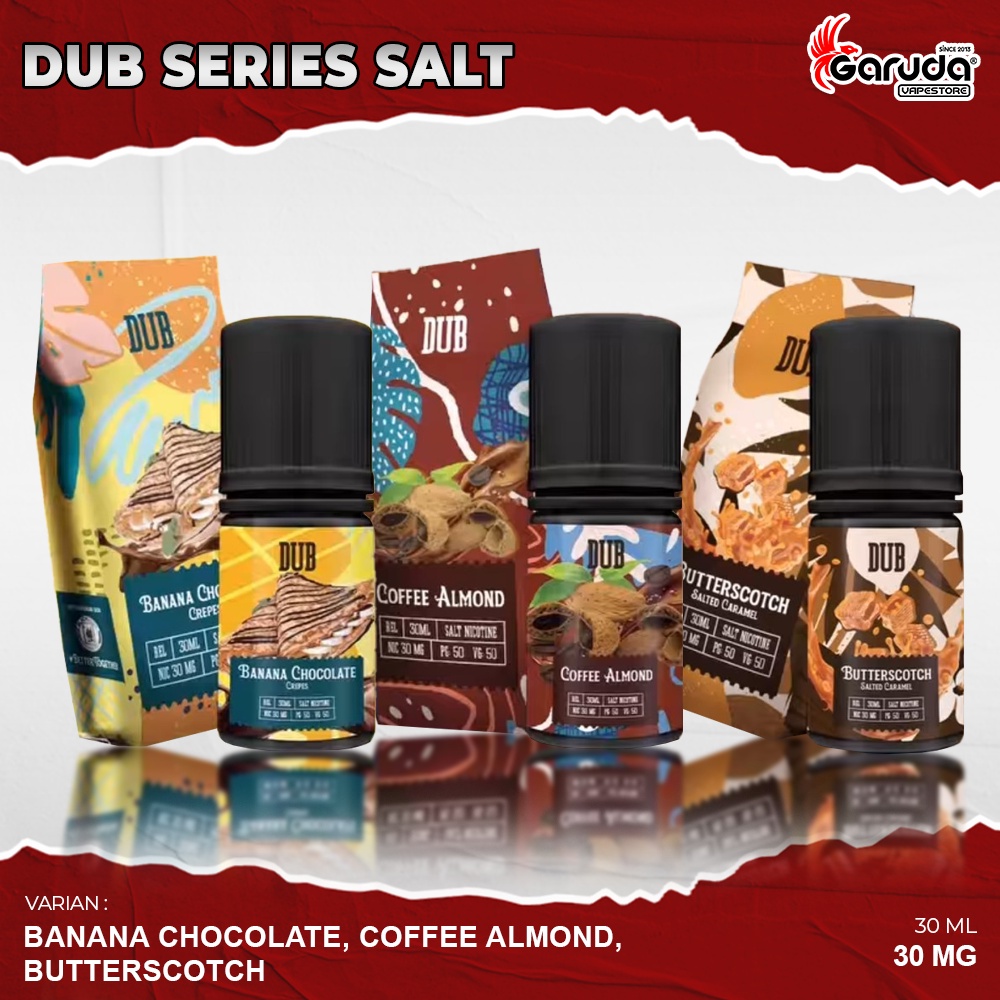 Jual Liquid Saltnic Dub Series 30ml Bercuai | Shopee Indonesia