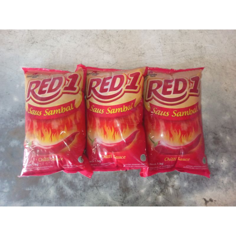 Jual RED 1 SAUS SAMBAL 1000 KG | Shopee Indonesia