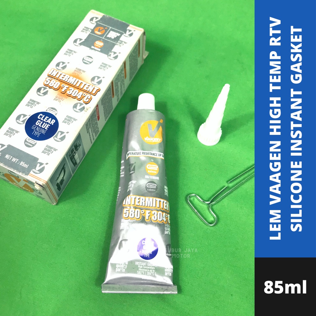 Jual LEM SEALER SILICON RTV INSTANT GASKET VAAGEN INTERMITTENT HI TEMP ...
