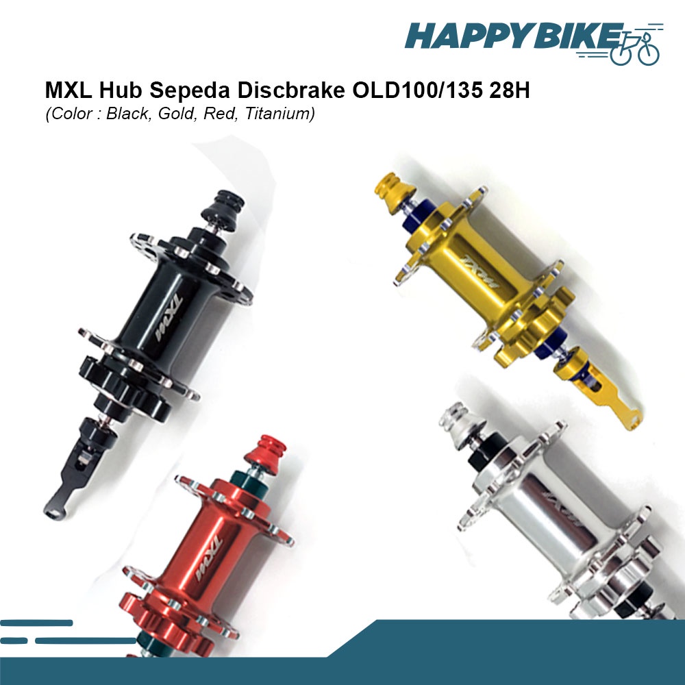 Jual MXL Hub Freehub Sepeda Speed Disc 28 Holes 6 Sealed Bearings Hub ...