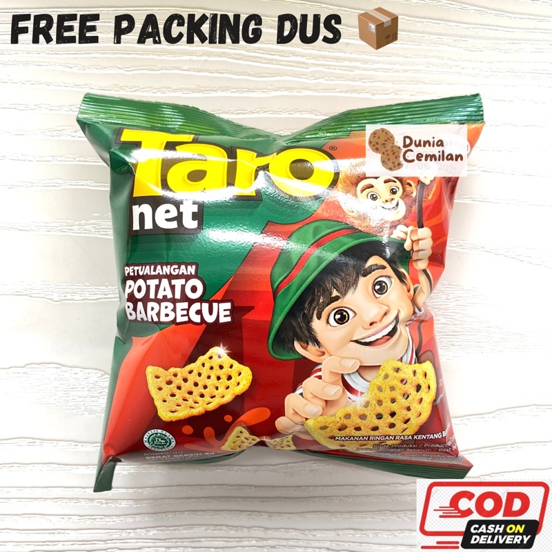 Jual [TERMURAH!!] Taro Net 8gram Satuan - Chiki Anak Snack Asin Gurih ...