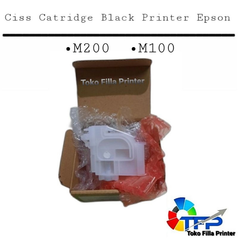 Jual Ciss Catridge Black Printer Epson M200 M100 | Shopee Indonesia