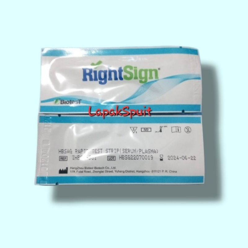 Jual rightsign hbsag strip / alat test hepatitis b | Shopee Indonesia