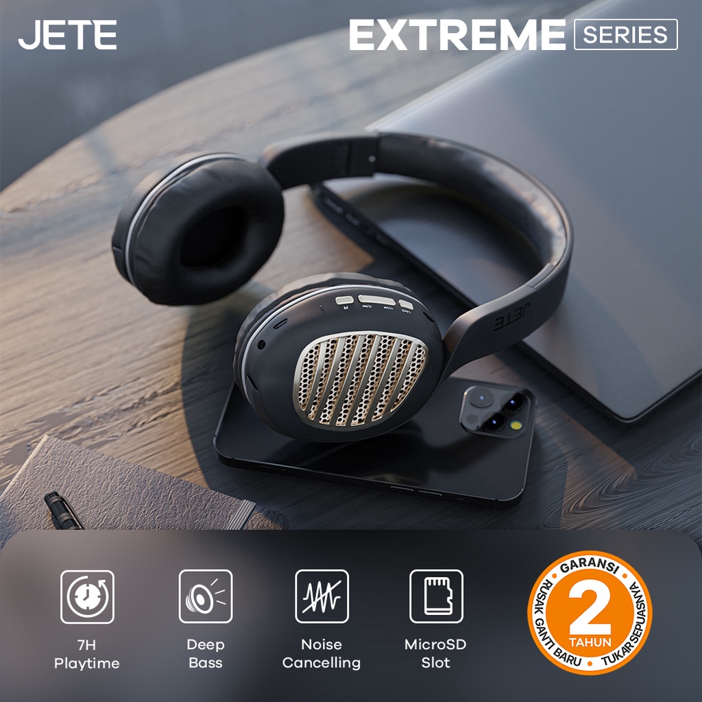 Jual JETE Extreme JT-06 | Headset Headphone Bluetooth Stereo - Garansi ...