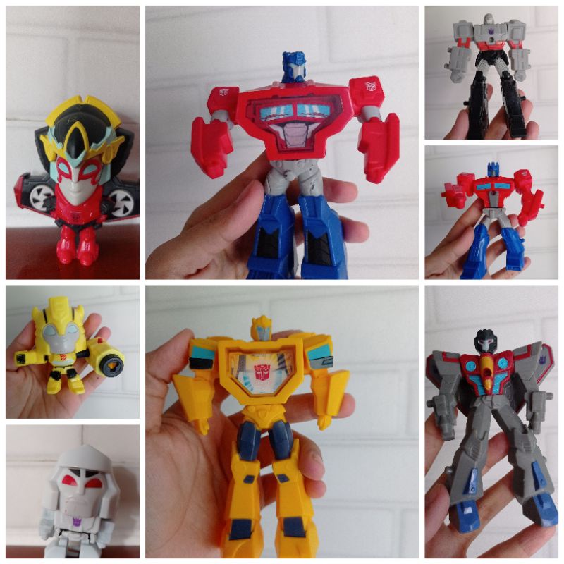 Jual Mainan mcd happy meal transformer / mainan happy meal transformer | Shopee Indonesia