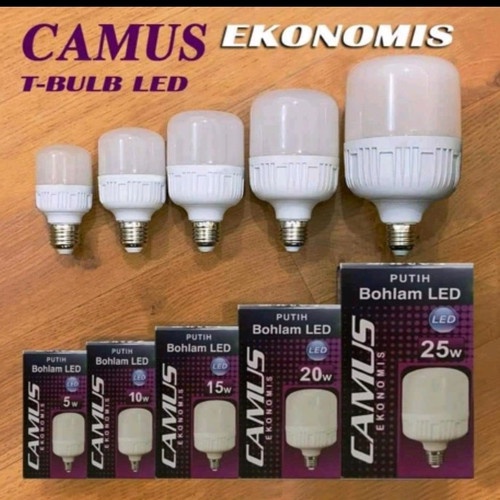 Jual CAMUS / TIKI LAMPU LED EKONOMIS TIPE 5 /10 / 15 / 20 / 30/40 -CAHAYA PUTIH | Shopee Indonesia