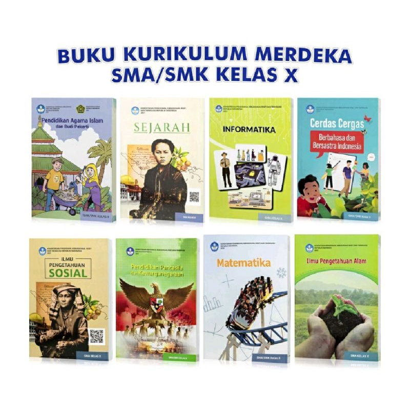 Jual Buku Paket Kurikulum Merdeka SMA Kelas 10 X Diknas Kemendikbud | Shopee Indonesia