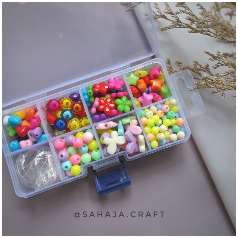 Jual Paket Meronce 8 sekat | Shopee Indonesia