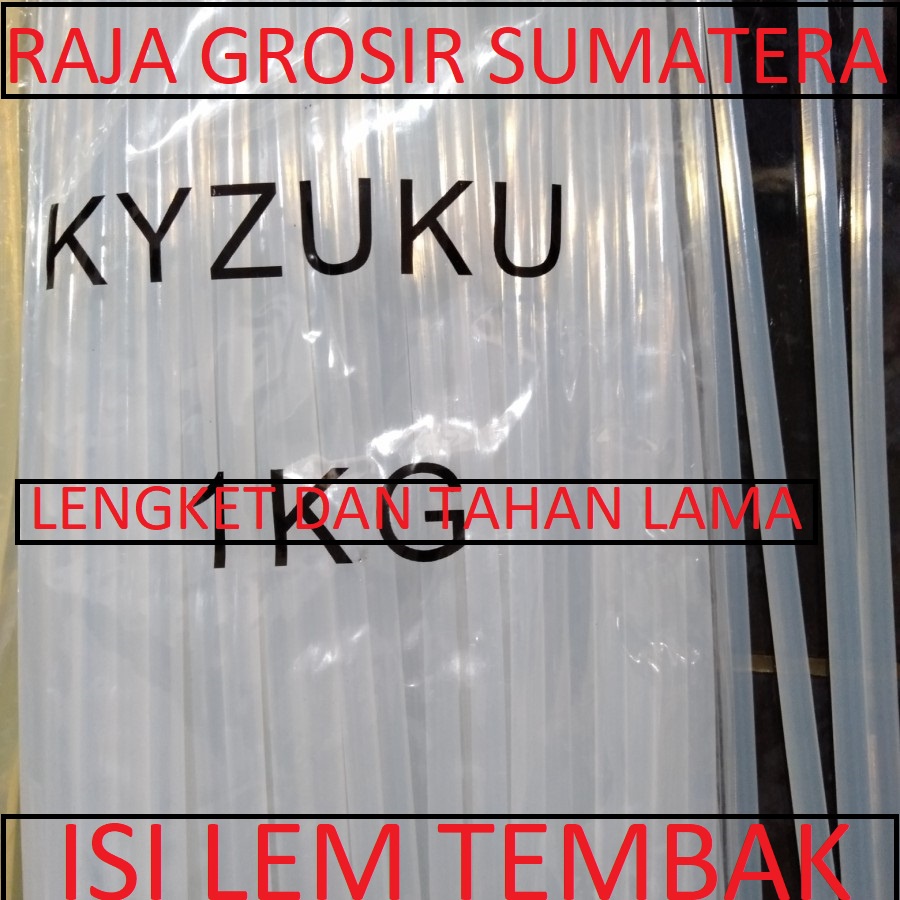 Jual ISI Refill LEM TEMBAK GLUE GUN 29CM KYZUKU LEM BAKAR PANJANG/PCS ...