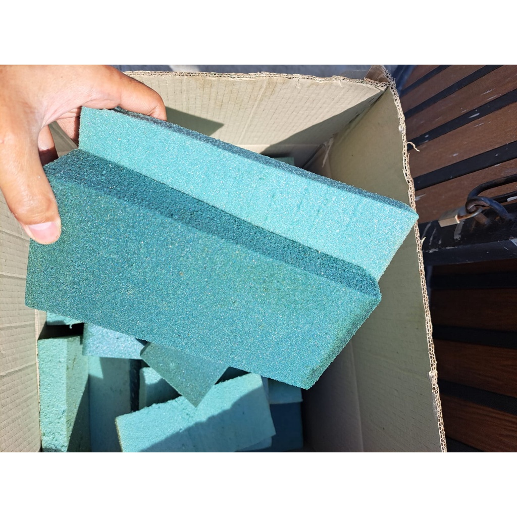 Jual art BUSA KERING REJEK \ Bunga Floral Foam Kering Gabus Bunga Box ...