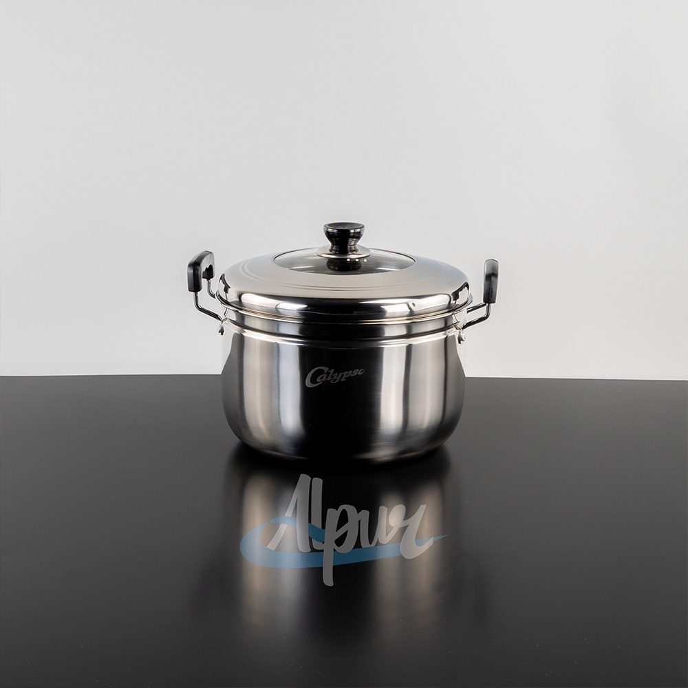Jual Calypso Panci Sup Panci Kukus Steamer Set Ukuran 28-30cm Stainless ...