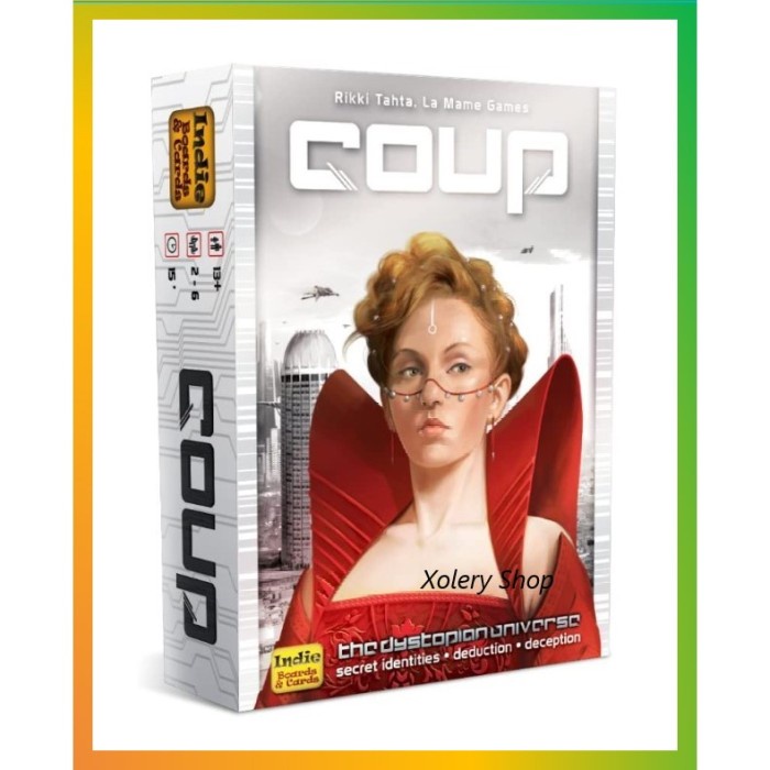 Jual Board Game Coup Game Card (The Dystopian Universe) | Shopee Indonesia