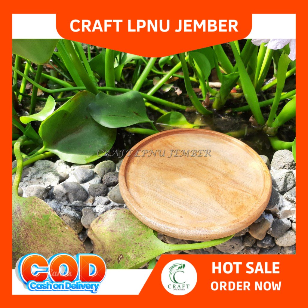 Jual Wood coaster 20cm tatakan gelas kayu ukuran besar / jumbo | Shopee ...