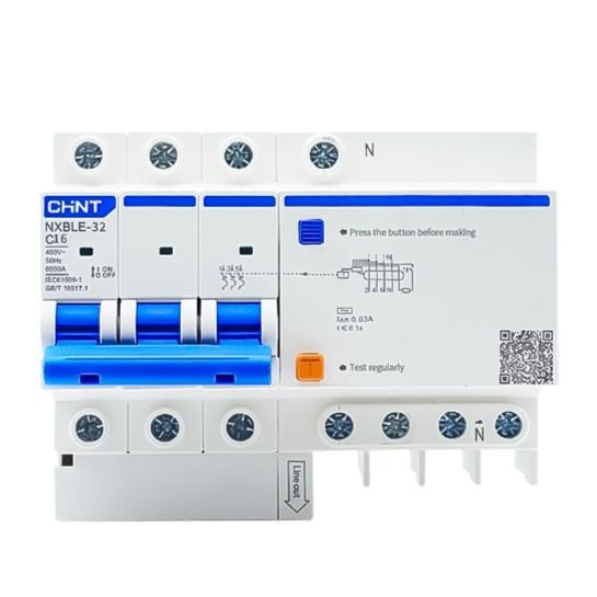 Jual RCBO + MCB Chint NXBLE-32 1P+N 6 10 16 20 25 32 (A) 6kA | Shopee Indonesia