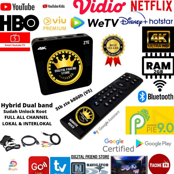 Jual Stb unlock root V5 ram 2gb full channel dan aplikasi | Shopee Indonesia