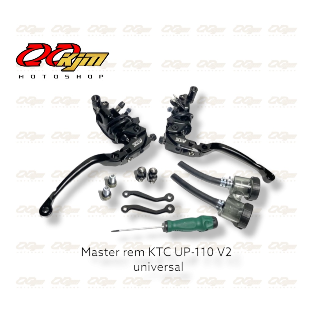 Jual Master Rem KTC CNC UP 110 V2 17mm set kanan kiri Universal Matic | Shopee Indonesia