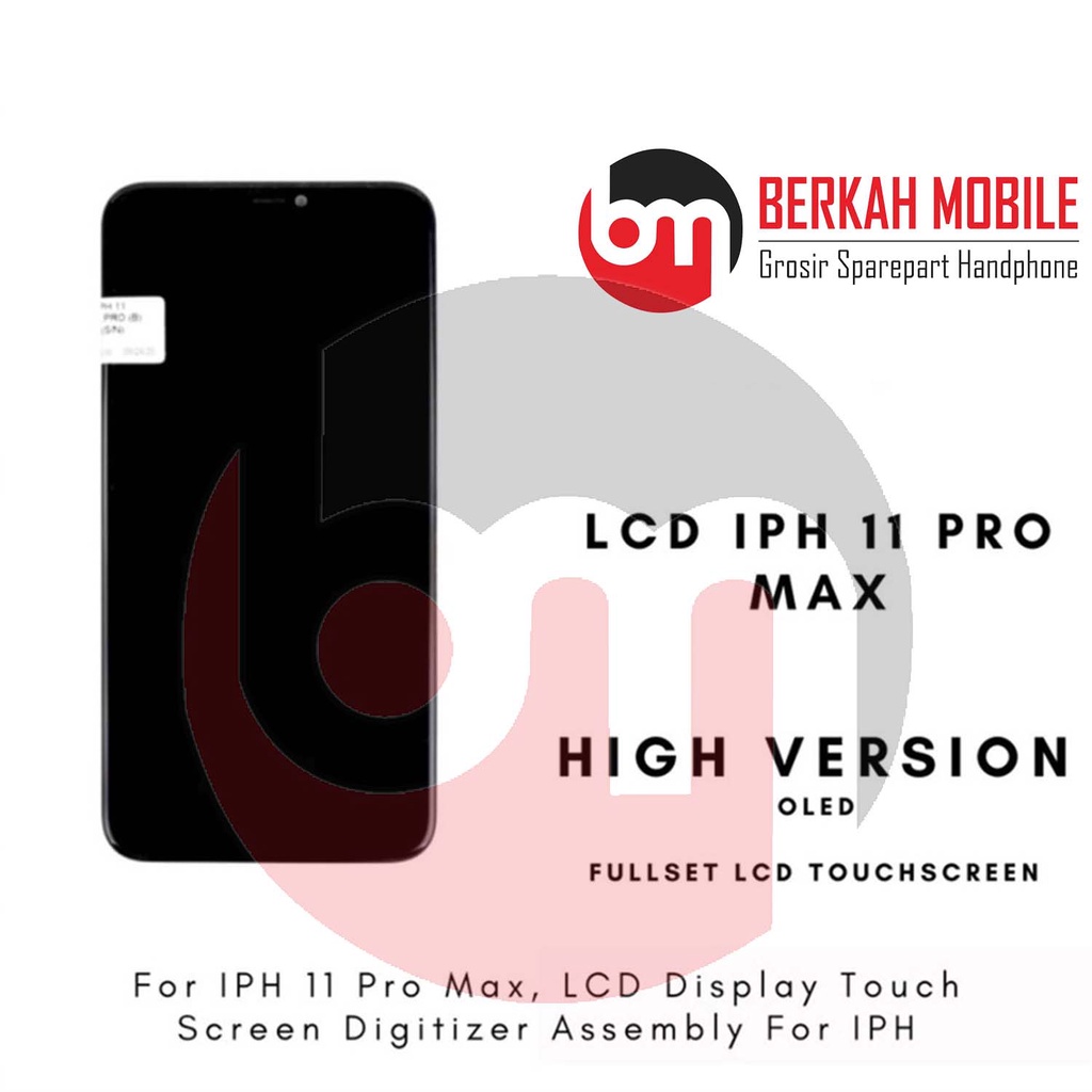 Jual LCD TOUCHSCREEN FULLSET IP 11 PRO MAX OLED ORIGINAL SUPER Garansi ...