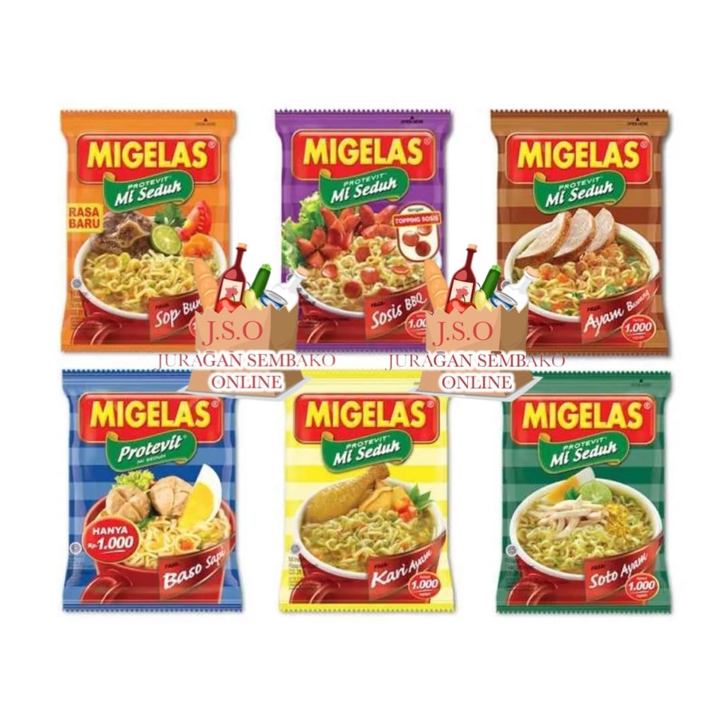 Jual [ JSO ] Migelas Mie Gelas Protevit Eceran 30gr Mi Seduh Instant ...