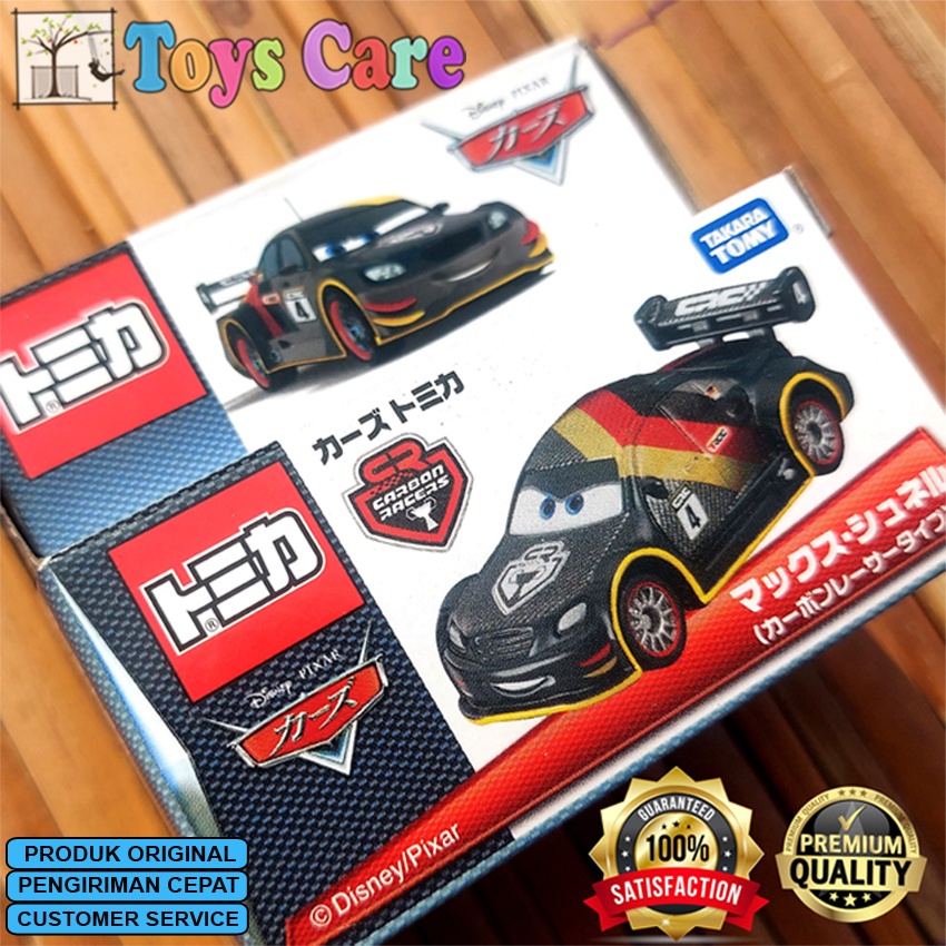 Jual TOMICA CARS MAX SCHNELL CARBON RACERS - LIGHTNING McQUEEN MATER ...