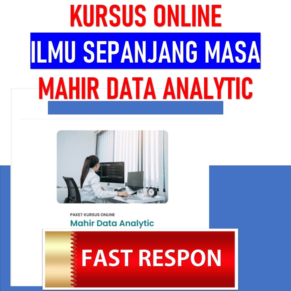 Jual Ecourse: Cara Mudah Belajar Data Analitik. | Shopee Indonesia