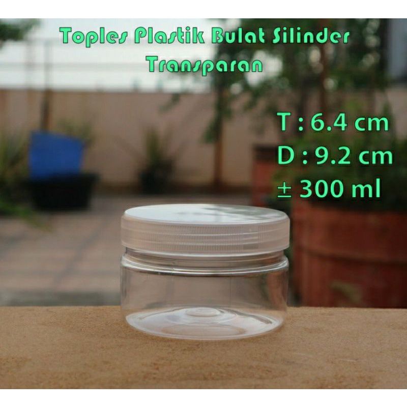 Jual Toples kue 300ML TEBAL Toples Tabung 300ML kecil Toples Jar ...