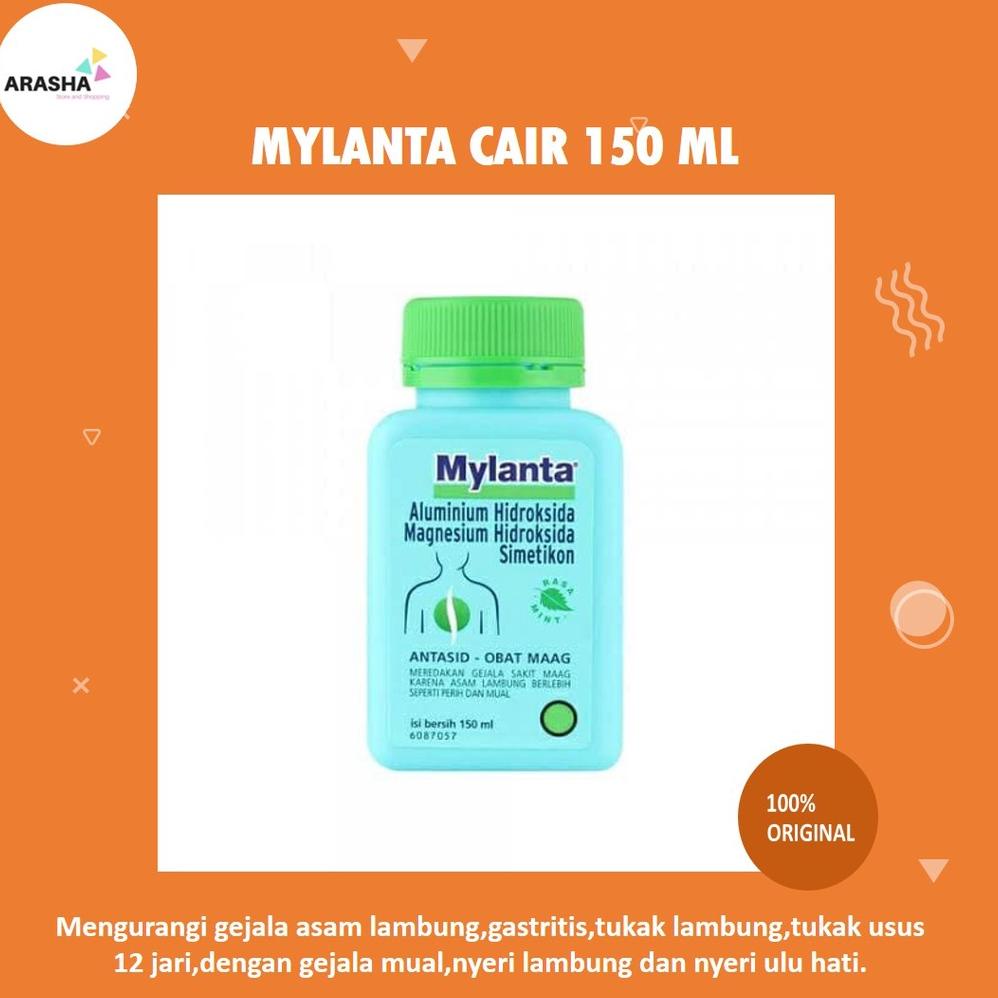 Jual Milanta Mylanta Cair 150 Ml Obat Maag/Asam Lambung/Mual/Nyeri Ulu ...