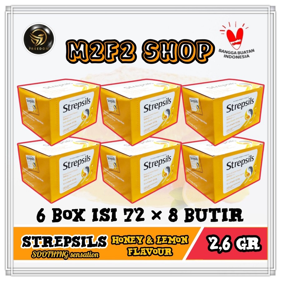 Jual Permen Strepsils Honey & Lemon Flavour Soothing - 249,6 gr ...