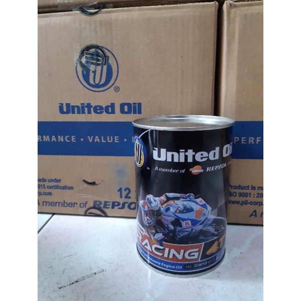 Jual united oil super racing SAE 20W50 API SL JASO 0.8L | Shopee Indonesia