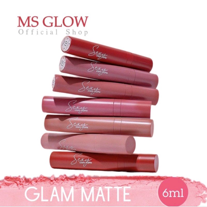Jual Ms Glow Glam Matte | Shopee Indonesia