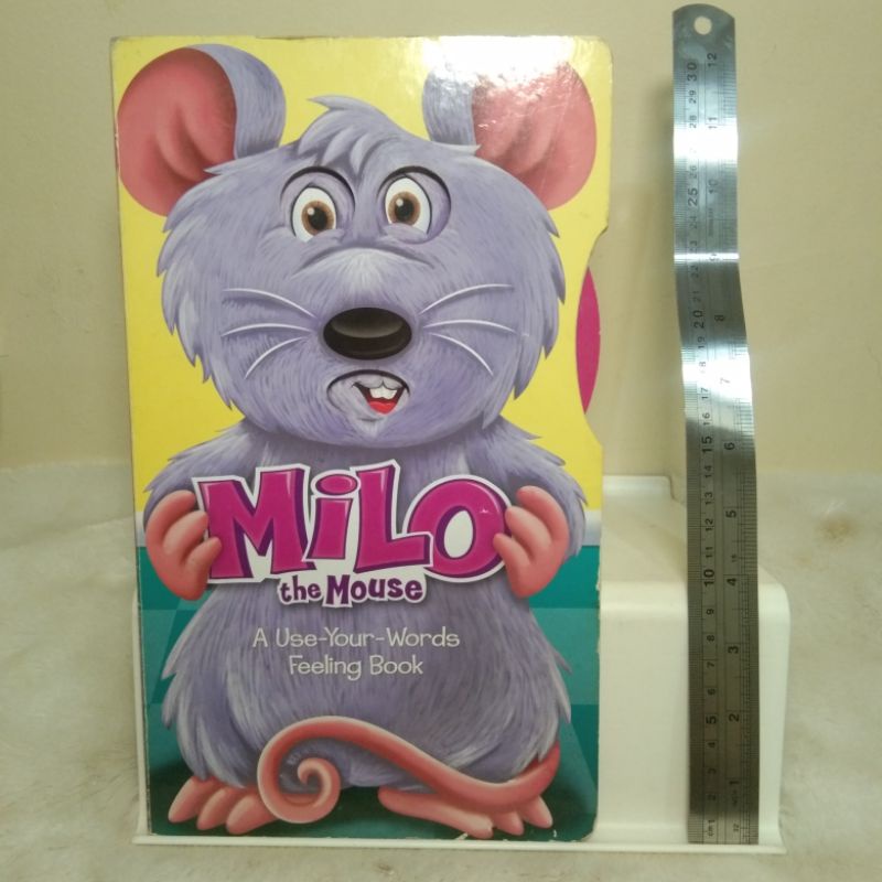 Jual Buku anak boardbook MILO THE MOUSE A Use Your Words Feeling Book ...