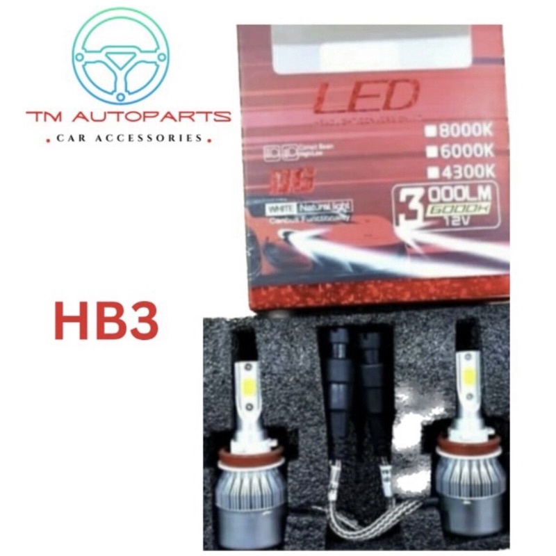 Jual bohlam lampu mobil lampu LED DOTECH 1 warna HB3 original | Shopee ...