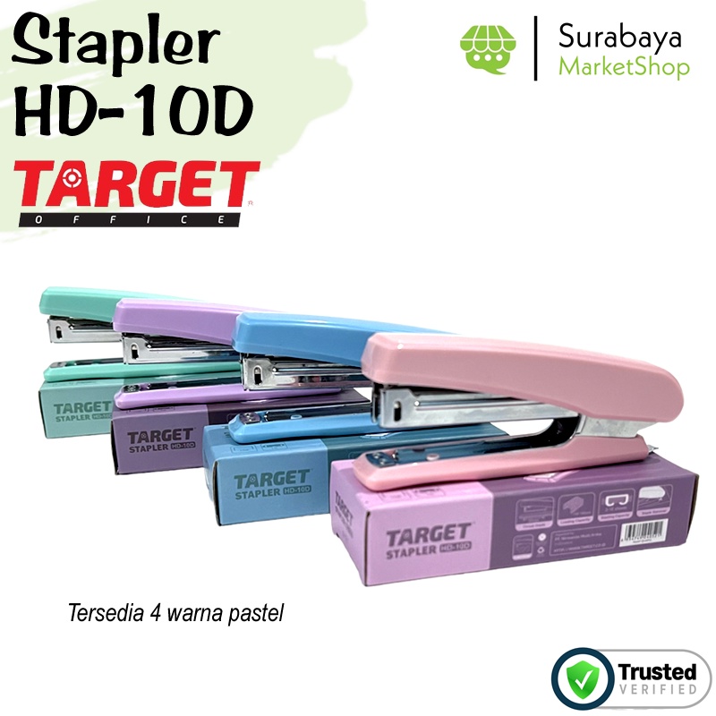 Jual Stapler Target HD-10D Warna Pastel (1pcs) | Shopee Indonesia