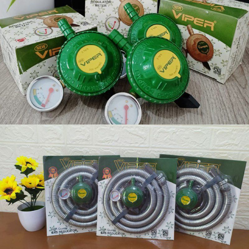 Jual Regulator Viper paket Regulator Selang Komplit SNI murmer Official ...