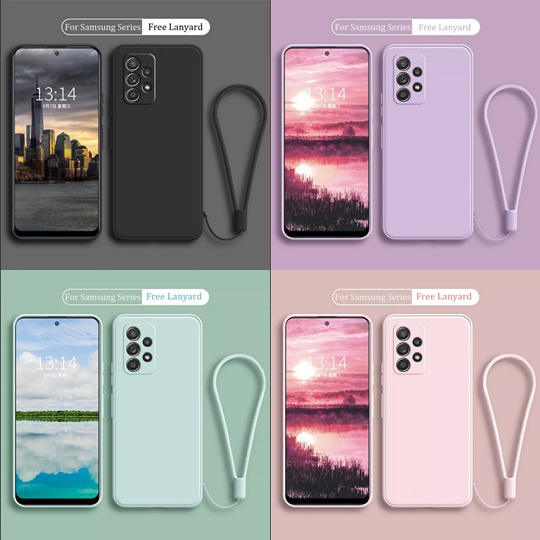 Jual Case Samsung A13 A23 A33 A53 A73 4G 5G Baby Skin Soft FREE tali ...