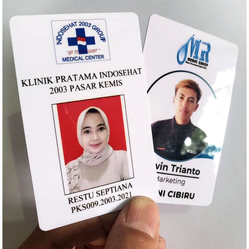 Jual CETAK ID CARD std ATM / CETAK IDCARD / MEMBER CARD / KARTU PEGAWAI / KARTU PELAJAR STANDART ...