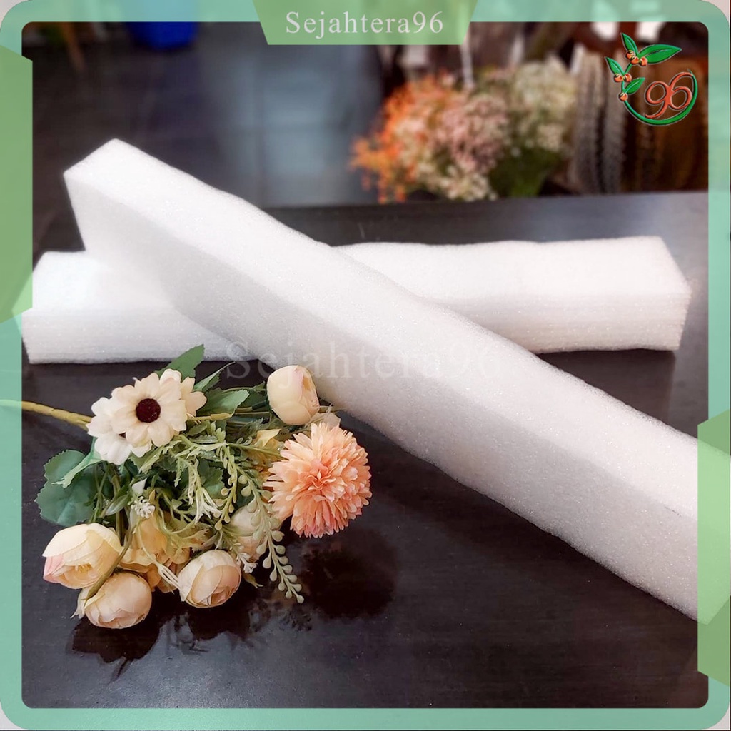 Jual Foam Busa kotak untuk Floral Foam Busa Elastis bunga kering warna ...